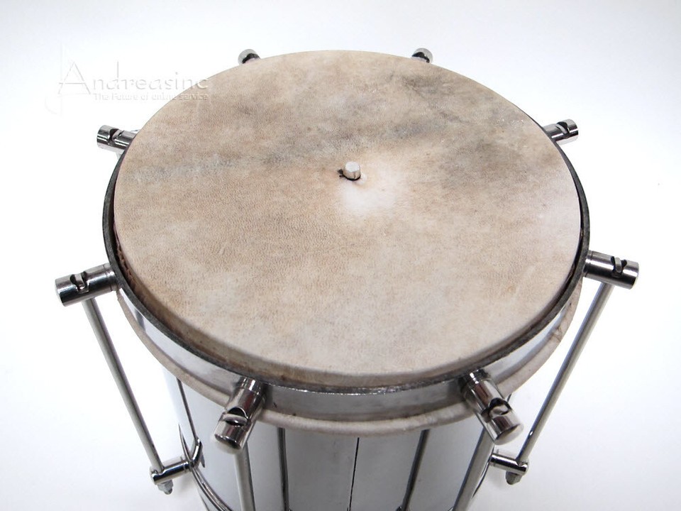 NEW CUICA LATIN SOUND PERCUSSION DRUM 8" NICKEL BRASS BOLT TUNED Puita ...