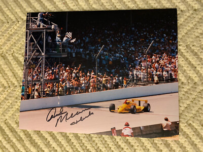 Rick Mears Signed Indy 500 Indianapolis 8 X 10 Photo Autographed 1988 ...
