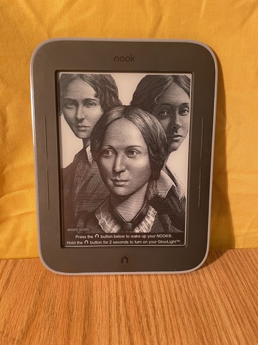 Nook Simple Touch with GlowLight Wi-Fi, 6-inch, Black, BNRV350 | eBay