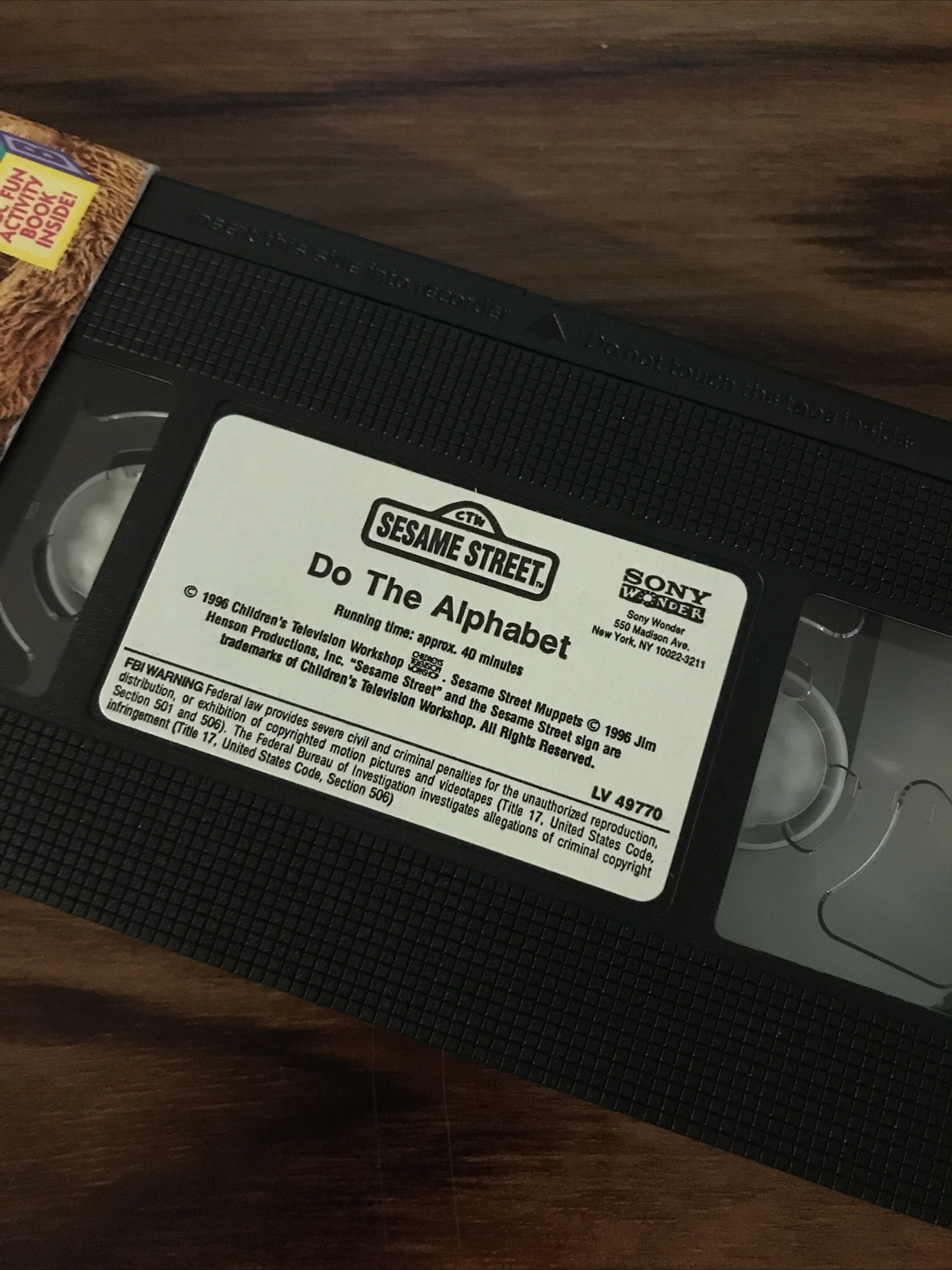 SESAME STREET DO THE ALPHABET Vhs Video Tape | Grelly USA