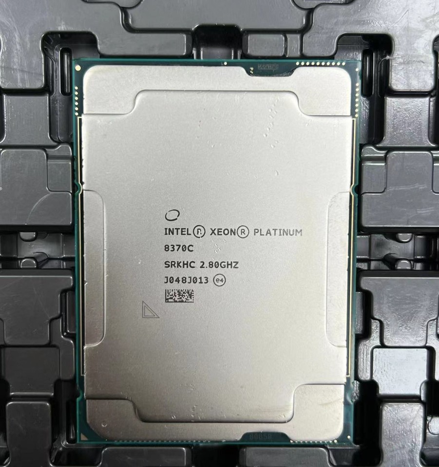 Intel Xeon Platinum 8370C CPU Processor LGA-41892.80GHz 32-Core 64 ...