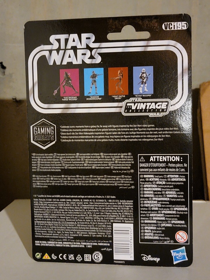 Star Wars - The Vintage Collection - Electrostaff Purge Trooper ...