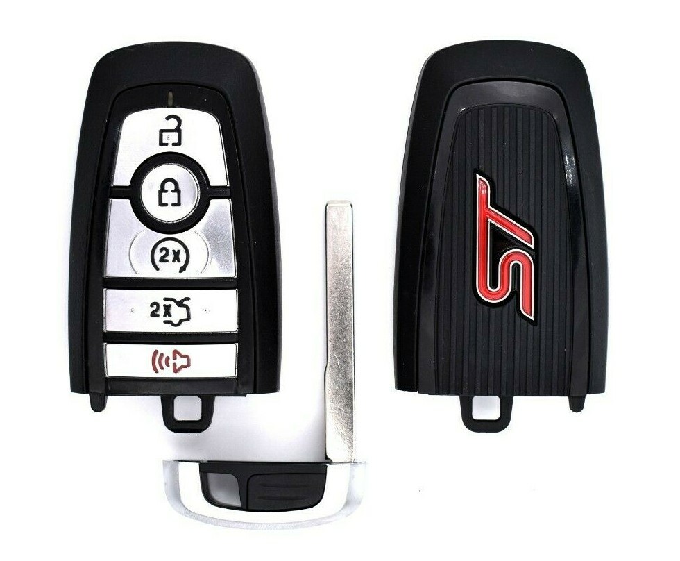 OEM ST Logo Ford Focus Fiesta Remote Smart Key Fob M3N-A2C931426 KT4T ...