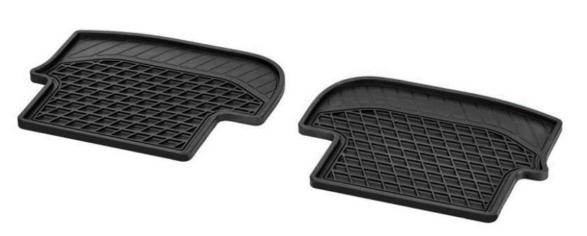 All-Season Floor Mats Classic, Rear, 2-Piece - Mercedes-Benz A205-680 ...
