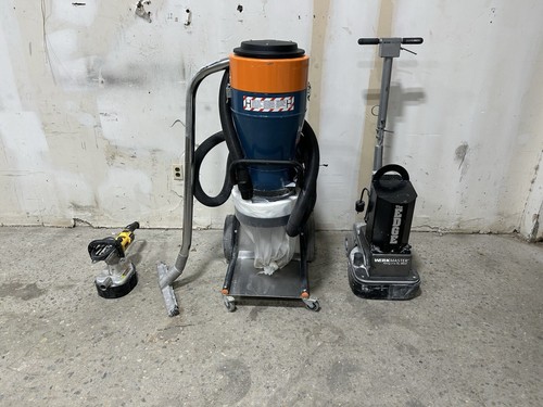 Werkmaster Edge, Scarab, and DC Tromb Concrete Grinding and Polishing System | eBay