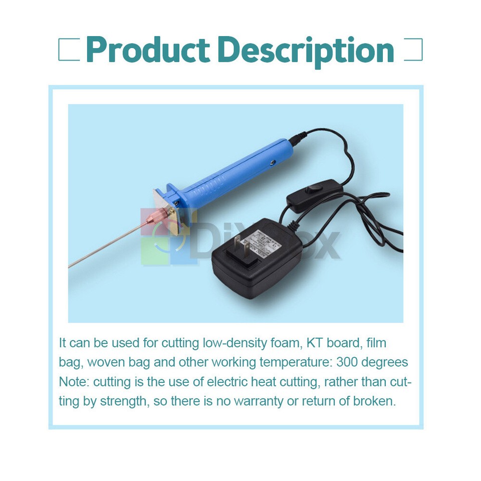 Electric Foam Cutter Styrofoam Cutter Hot Wire Foam Cutting Pen Tool ...