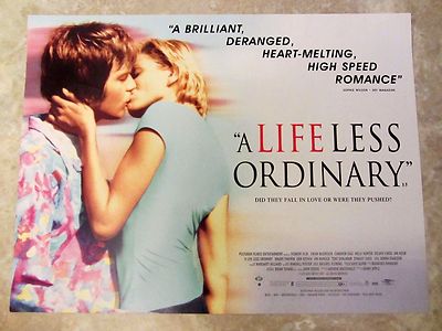 A Life Less Ordinary movie poster - Ewan McGregor, Cameron Diaz | eBay