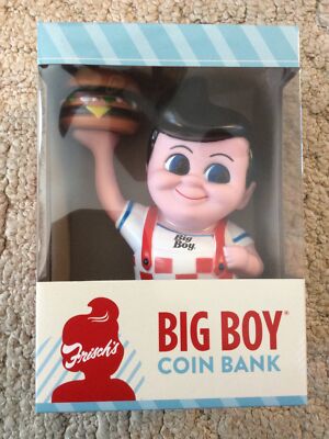 Frisch's, Bobs or Shoneys Big Boy Coin Bank with Hamburger New Box ...
