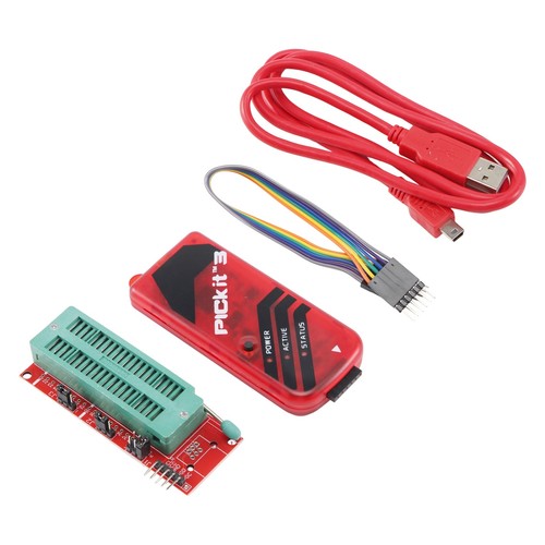 Programmeur PICKIT3 + PIC ICD2 Kit PIC Adaptateur de Programmation 2/3 SièG9372 4711214629739 | eBay