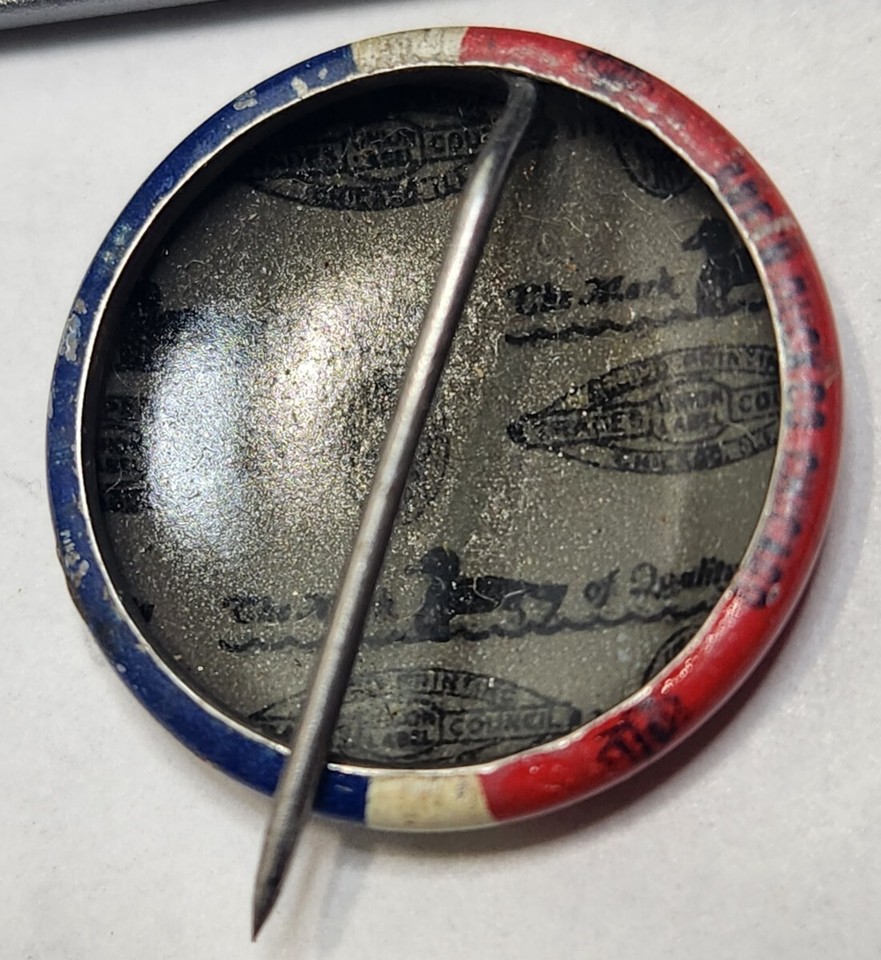 Vtg 1944 Thomas Dewey John Bricker 3/4" Presidential Campaign Button ...