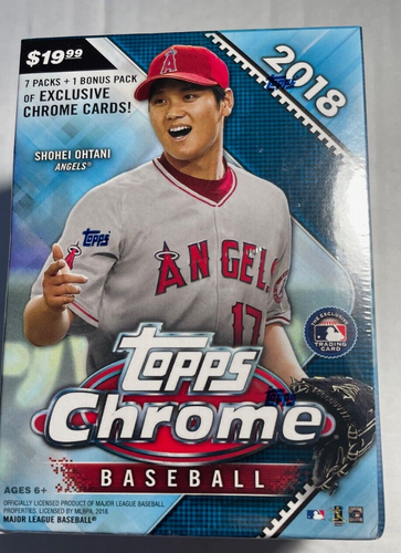 2018 Topps Chrome Baseball Sealed Blaster Box | eBay