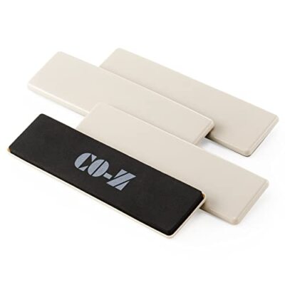 Large Furniture Sliders - 4 Pack 2 1/2 x 9 9 Rectangle-4 Pack Plastic ...