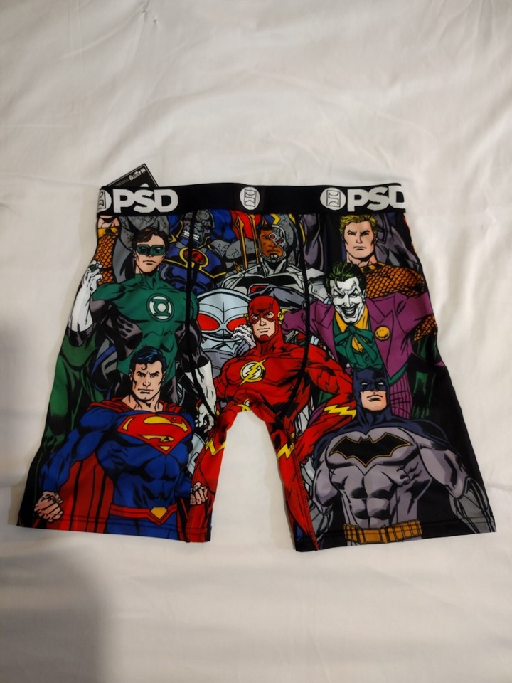 Men's Batman Boxers Men's Joker Medium Boxers Superman DC Comics | eBay