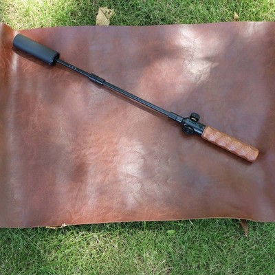 Powerful Ignition Portable Gas Torch Wood Handle Torch Adjustable Flame ...