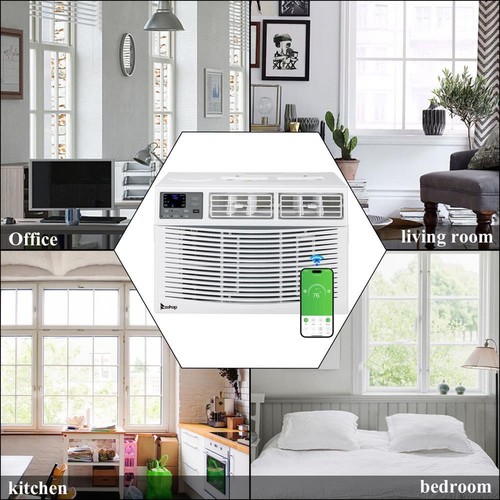 Zokop 3 Speed 8000 BTU - 14000 BTU Window Air Conditioner AC Unit ...