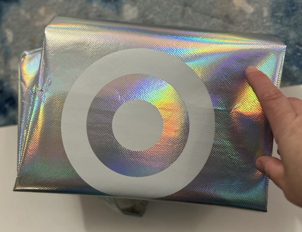 Target 2025 Black Friday Exclusive Iridescent Tote Bag Brand New | eBay