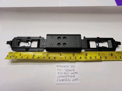 SD40-2 ATHEARN HO SCALE DIECAST METAL UNDERFRAME CHASSIS ASSEMBLY LOT ...