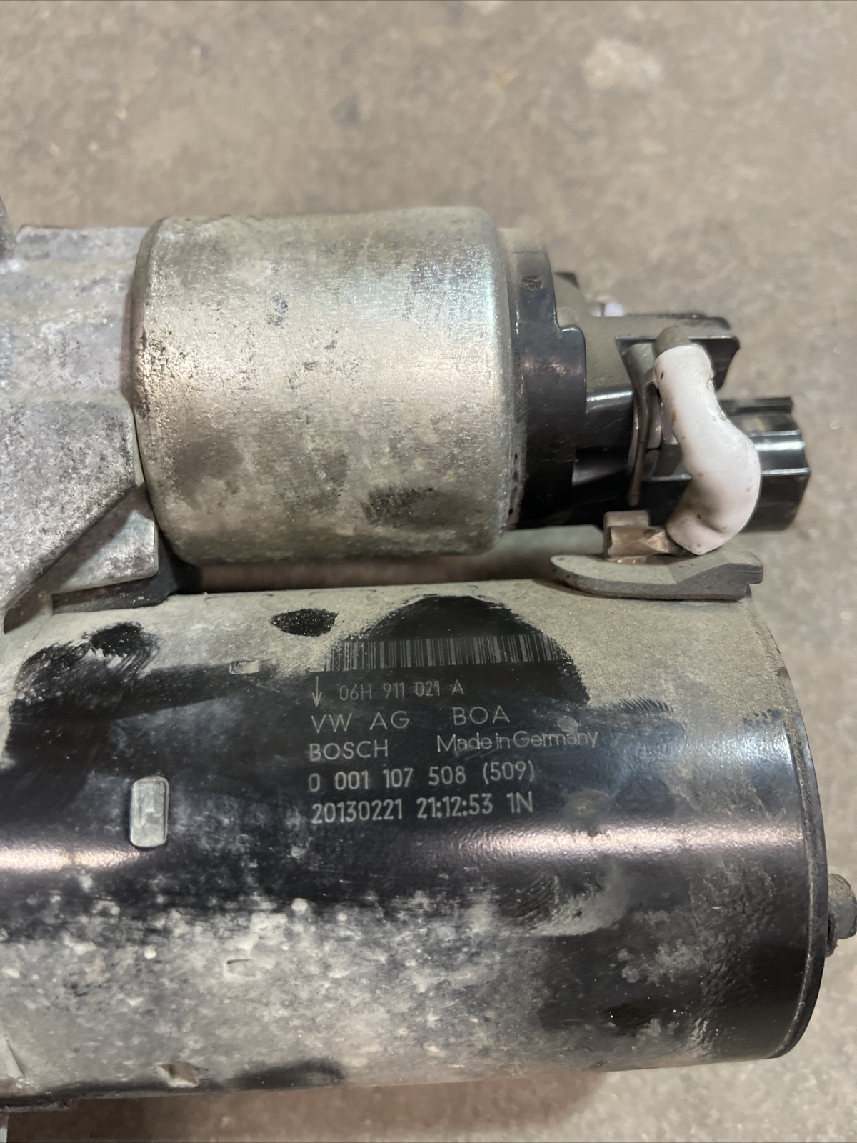 2010-2016 AUDI QUATTRO A4 2.0T TURBO ENGINE STARTER MOTOR BOSCH OEM ...
