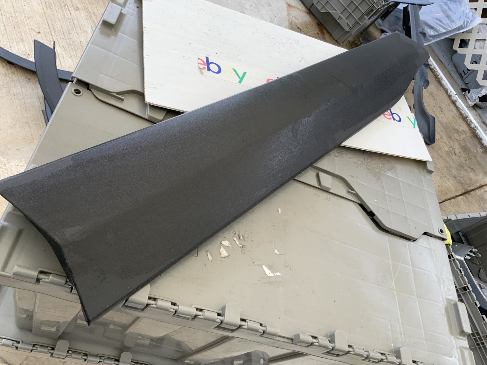 2019 -2023 TOYOTA RAV4, PRIME LEFT FRONT DOOR LOWER MOLDING 75074-0R070 ...