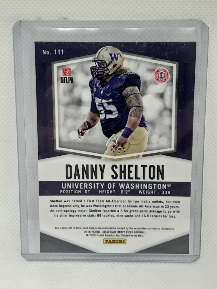 Danny Shelton 2015 Prizm Draft Picks Football - RC #111 - Washington ...