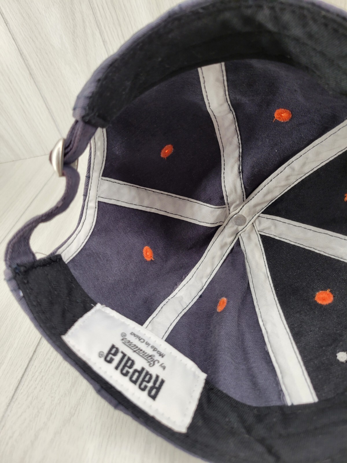 Distressed Rapala Hat Cap Strap Back Adjustable Mens Blue Orange ...