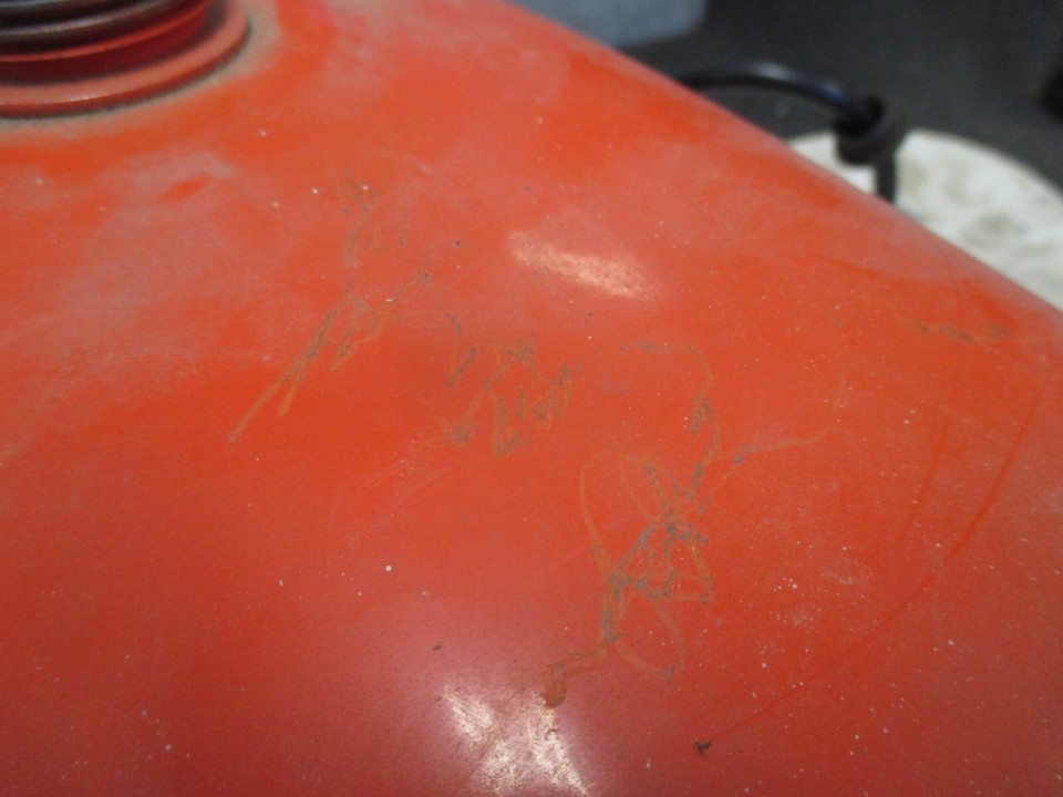 Honda OEM Aluminum Tahitian Red Elsinore Gas Tank *R23* | eBay