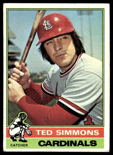 Ted Simmons 1976 Topps #290 St. Louis Cardinals | eBay