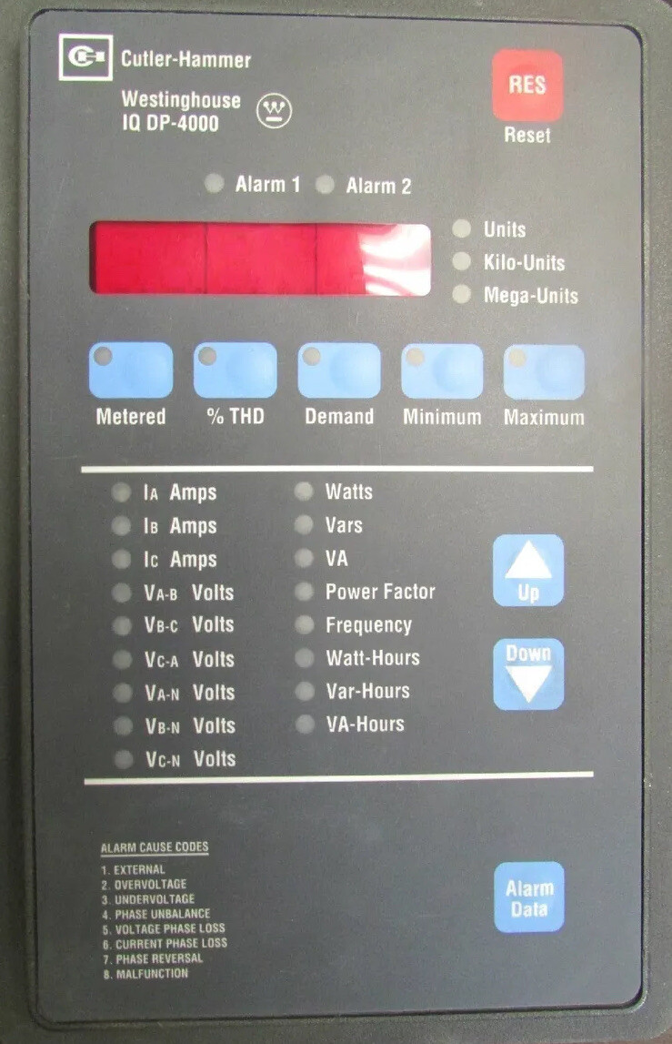 CUTLER HAMMER WESTINGHOUSE IQ DP 4000 RELAY Module IQDP-4000 4D13110G01 ...