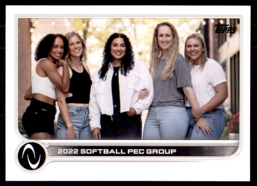 2023 Topps Athletes Unlimited Base #196 2022 Softball PEC Group | eBay