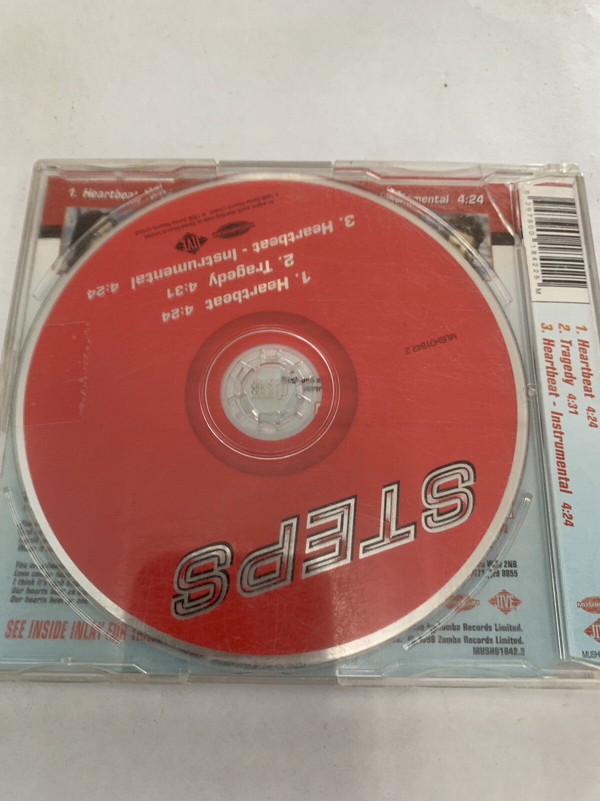 Heartbeat Tragedy by STEPS - 1998 CD Single (b58/3) Free Postage | eBay