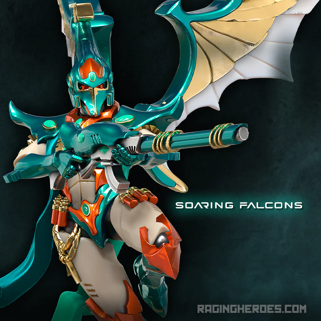 Soaring Falcons Raging Heroes Aeldari Swooping Hawks Baharroth Phoenix ...