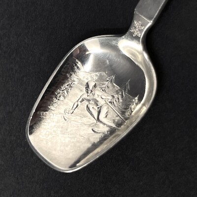 Vintage TH Marthinsen Silverplate Ski Spoon Norway | eBay
