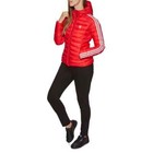 adidas Originals ADICOLOR Slim Jacket Padded 3-Stripes Hooded Scarlet ...