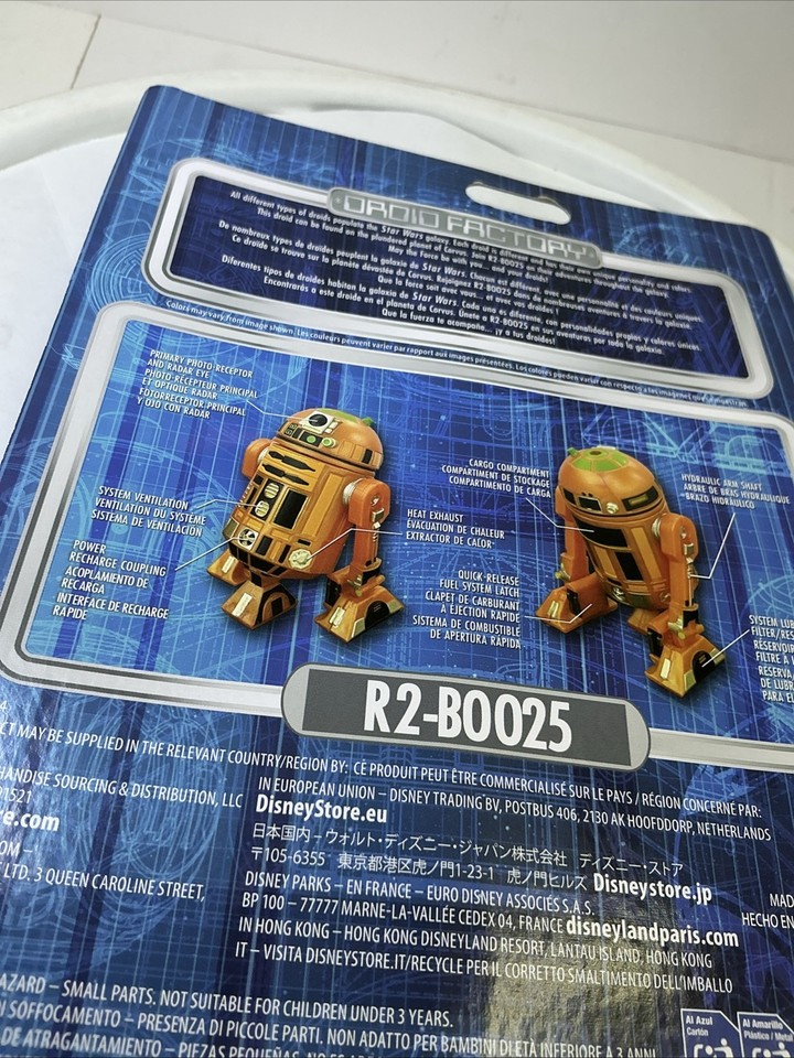 2025 Disney Parks Star Wars R2-B0025 Droid Factory Halloween Astromech ...