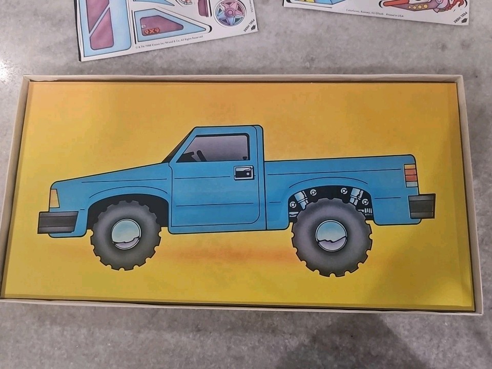 VTG Colorforms 1989 My First Custom Truck Playset | eBay