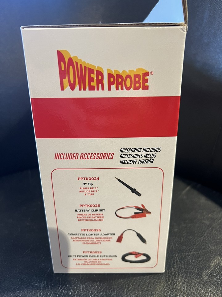 POWER PROBE III 3 (PP319FTCRED) Test Light and Voltmeter Brand New In ...