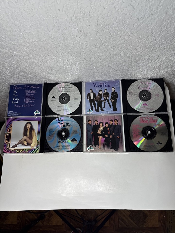 NEW VARIETY BAND 8 CD LOT TEJANO MUSIC ULTRA RARE | eBay