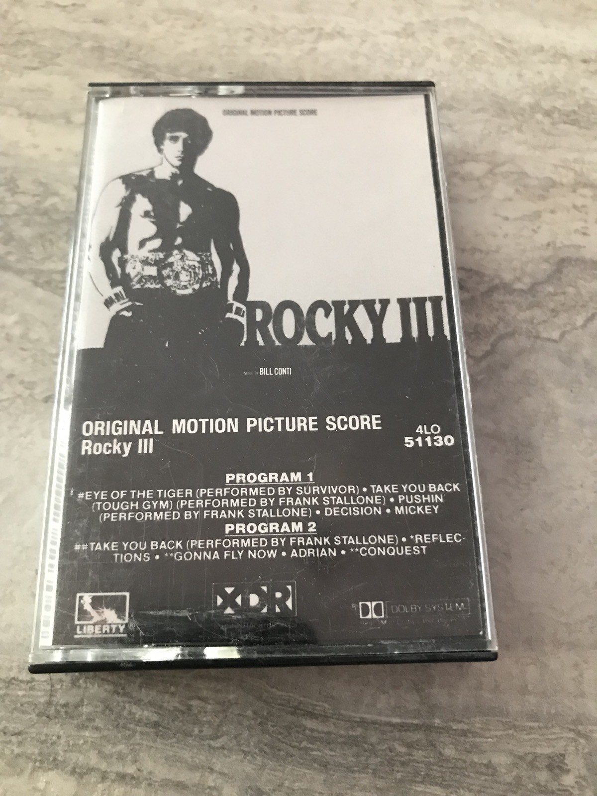 Rocky III 3 ~ Original Motion Picture Score ~ Cassette Tape | eBay