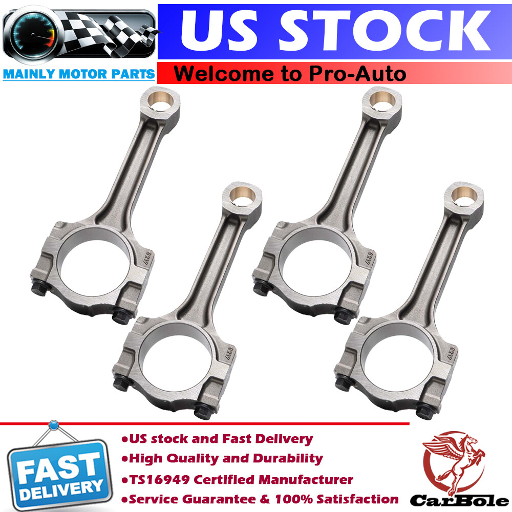4PCS Connecting Rods For 2006-2017 Chevrolet GMC Buick 12654958 8217 2 ...