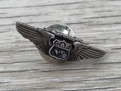 Vintage Commemorative Air Force Ghost Squadron Lapel Uniform Pin ...