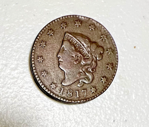 US Coins 1817 Large Cent - 13 Stars | eBay