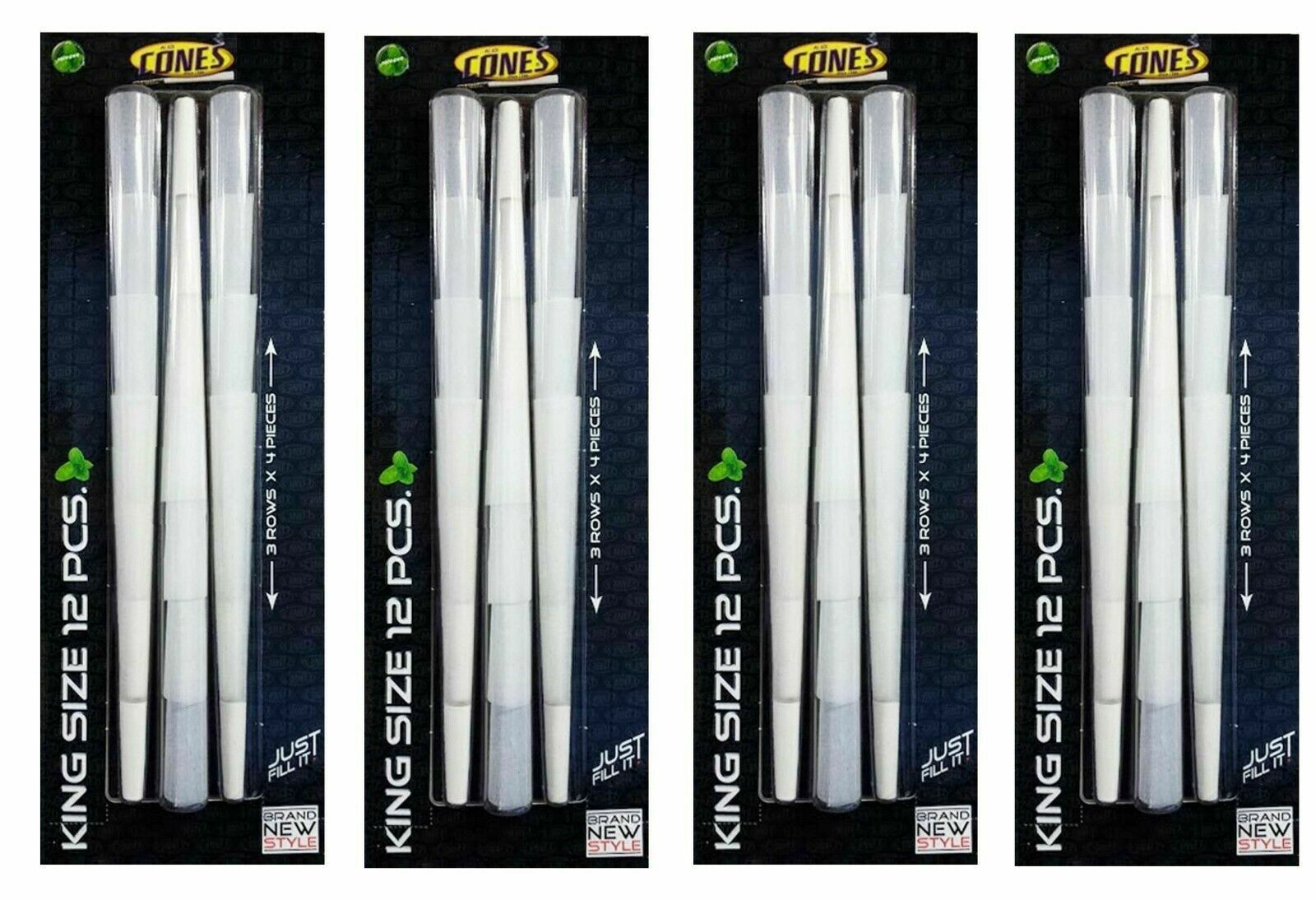 48 x Pre Rolled Thin King Size Cones Ready Made Smoking Rizla Paper | eBay