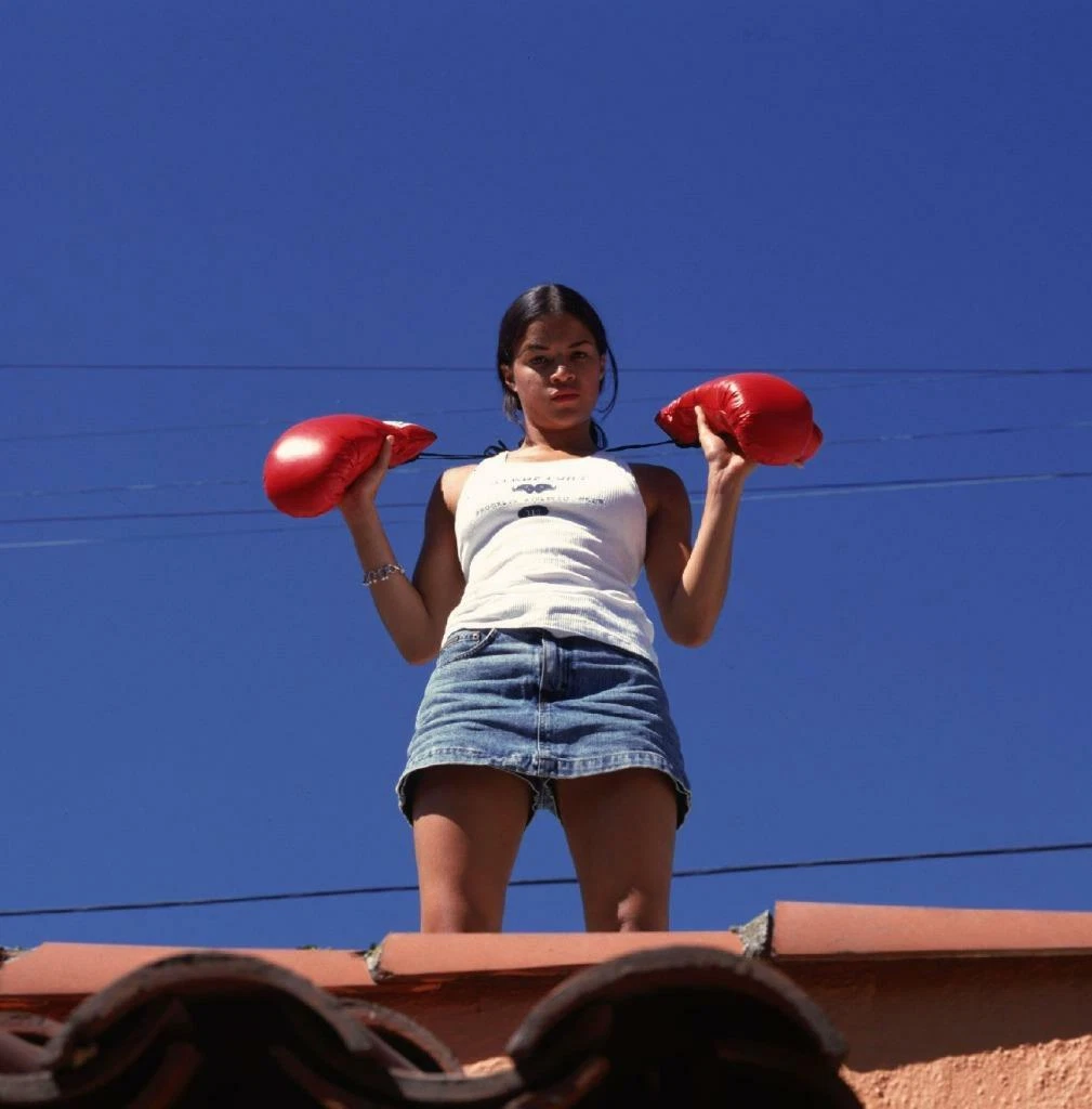 Michelle Rodriguez Boxing