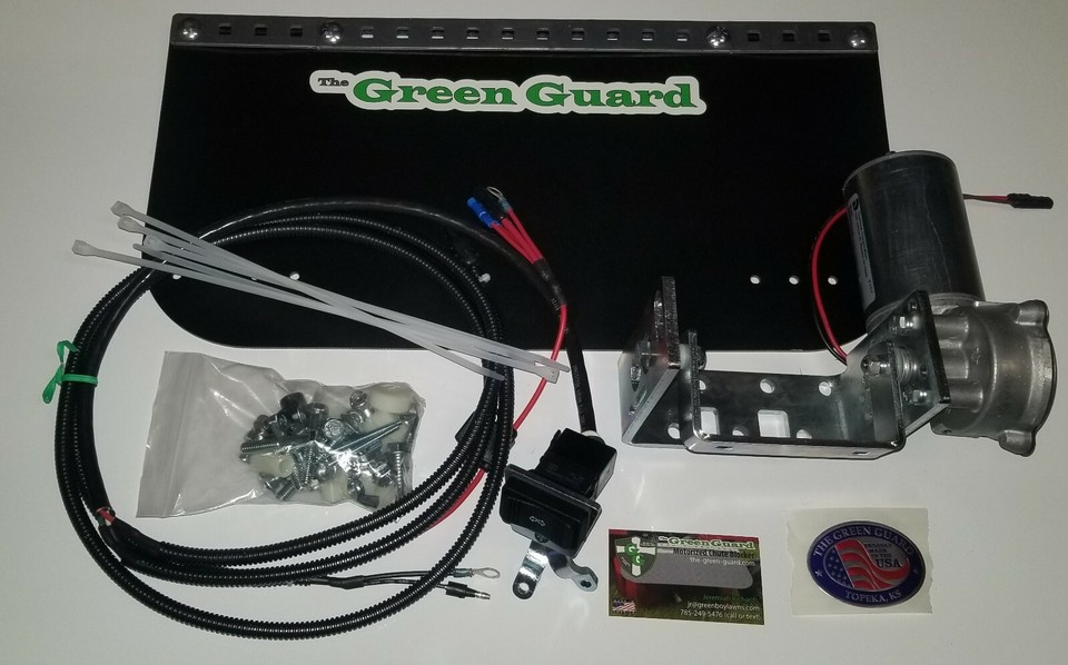 'The Green Guard [HD]' - Motorized Chute Blocker with Rubber Guard | eBay