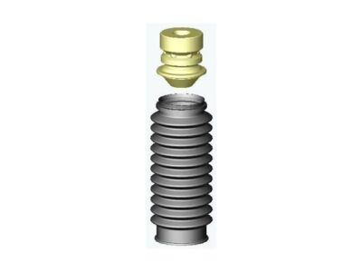 KYB 67ZT72G Front Strut Bellows Fits 1971-1980 VW Super Beetle Boot ...