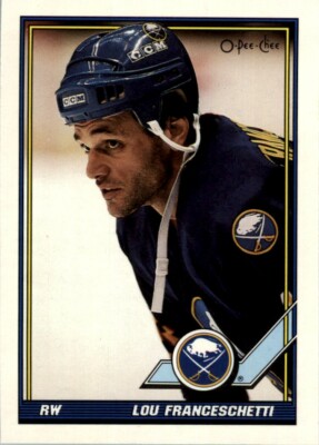 1991-92 O-Pee-Chee NHL Lou Franceschetti #354 | eBay