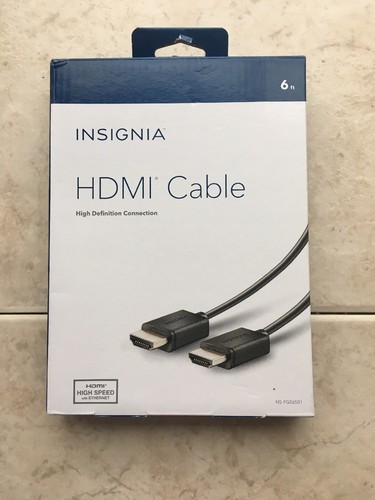 Insignia HDMI 6ft Cable High Speed Digital Display Connection | eBay