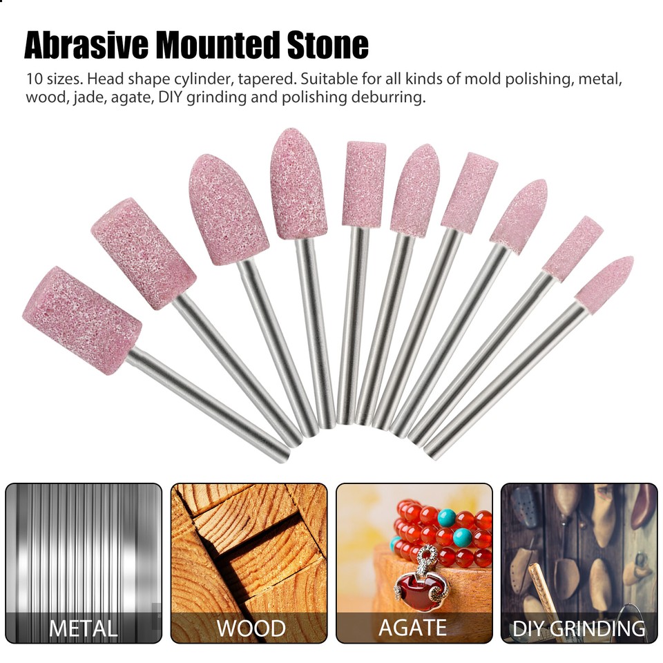 42Pcs Diamond Grinding Cutting Carving Bit Set For Dremel Rotary Tool ...