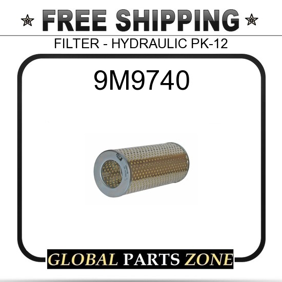 Genuine Caterpillar Hydraulic Filter Cartridge 9M9740 for sale online ...