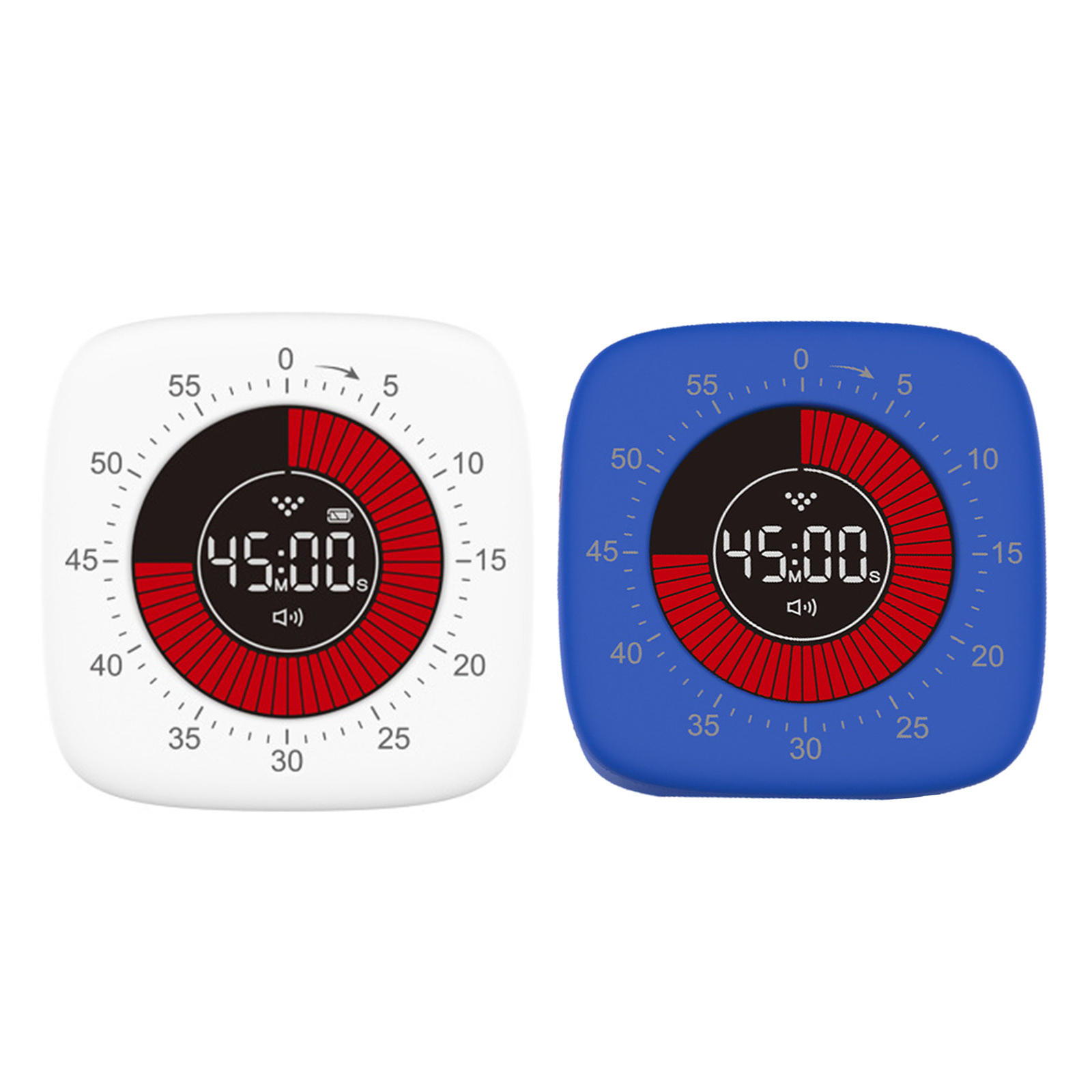 Visual Timer Visual Desk Timer 60-Minute Visual Countdown Timer 4 Modes Reminder | eBay